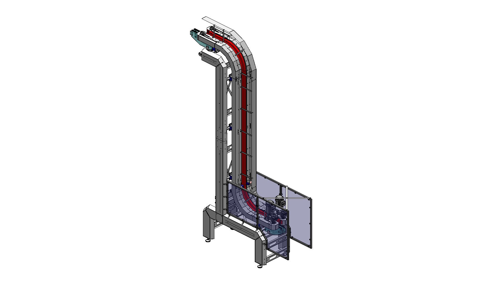 PolyGripper Conveyor – Vertical Grip & Lift | Polyketting